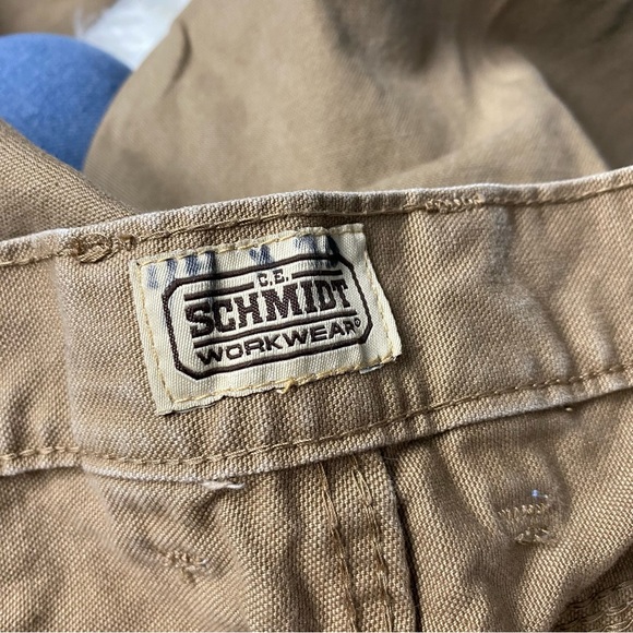 schmidt | Pants | Ce Schmidt Workwear Duck Canvas Brown Work Pants Mens ...
